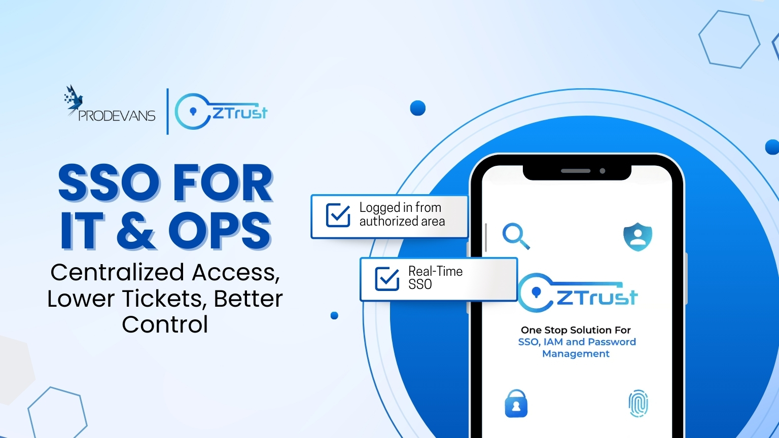 ZTrust SSO & IAM | Simplify Access & Security for IT Teams